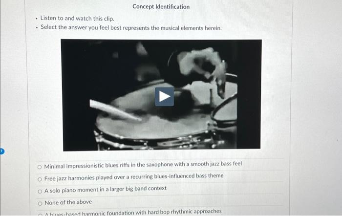 Solved - Listen to and watch this clip. - Select the answer | Chegg.com