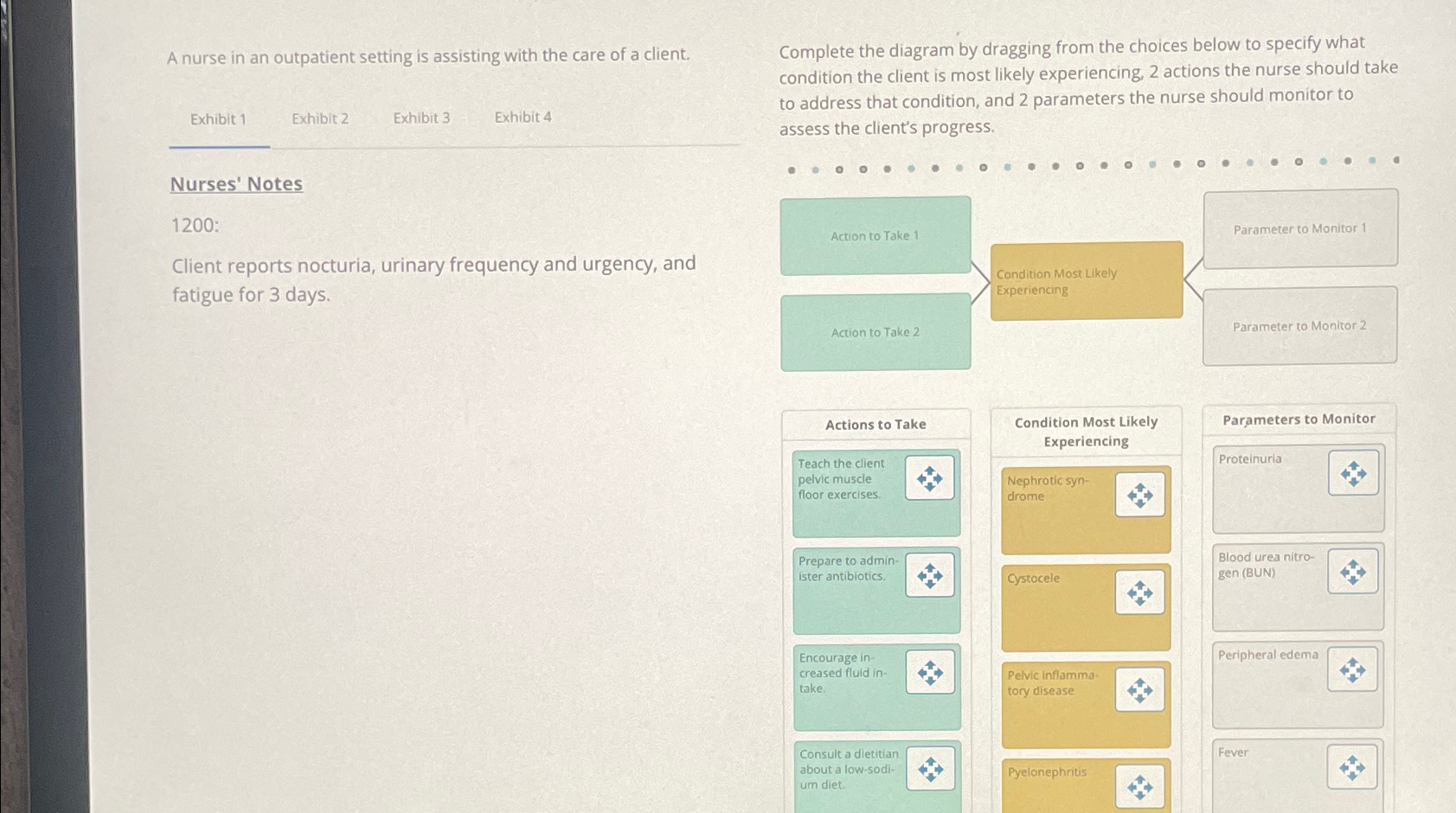 Solved A nurse in an outpatient setting is assisting with | Chegg.com