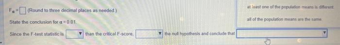 Solved Consider the partially completed one way ANOVA | Chegg.com