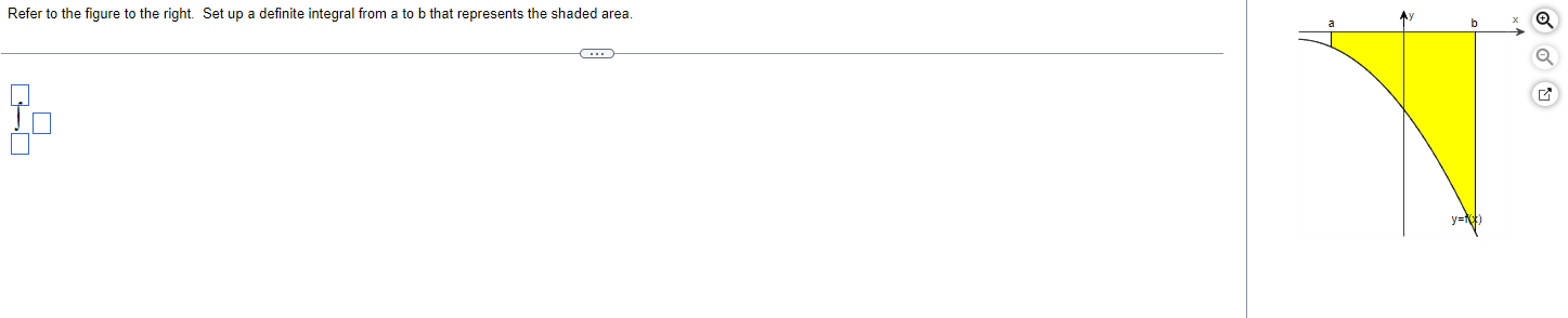 Solved Refer to the figure to the right. Set up a definite | Chegg.com