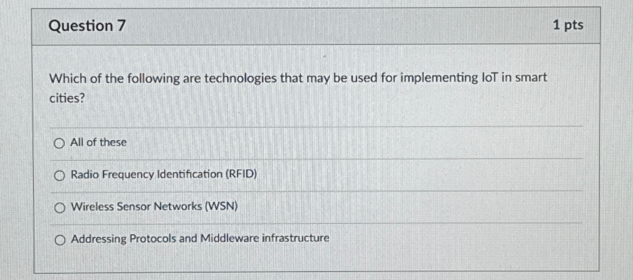 Solved Question 71 ﻿ptsWhich of the following are | Chegg.com