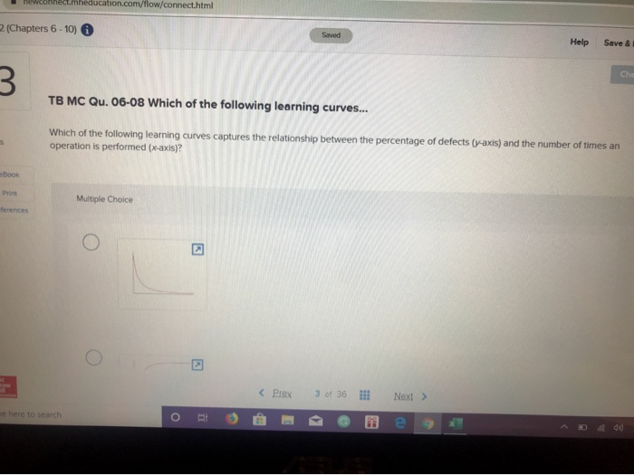Solved w e tumnieducation.com/flow/connect.html (Chapters 6 | Chegg.com