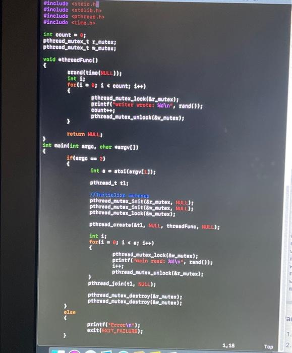 Solved i am having trouble with my code ***in C***first | Chegg.com