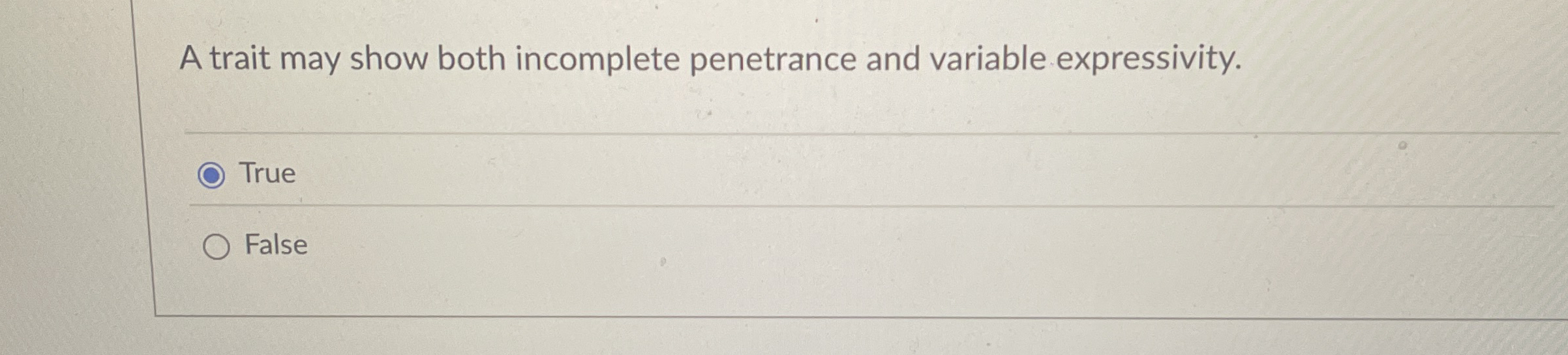 Solved A trait may show both incomplete penetrance and | Chegg.com