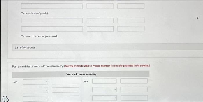 Solved A summary of materials requisition slips and time | Chegg.com