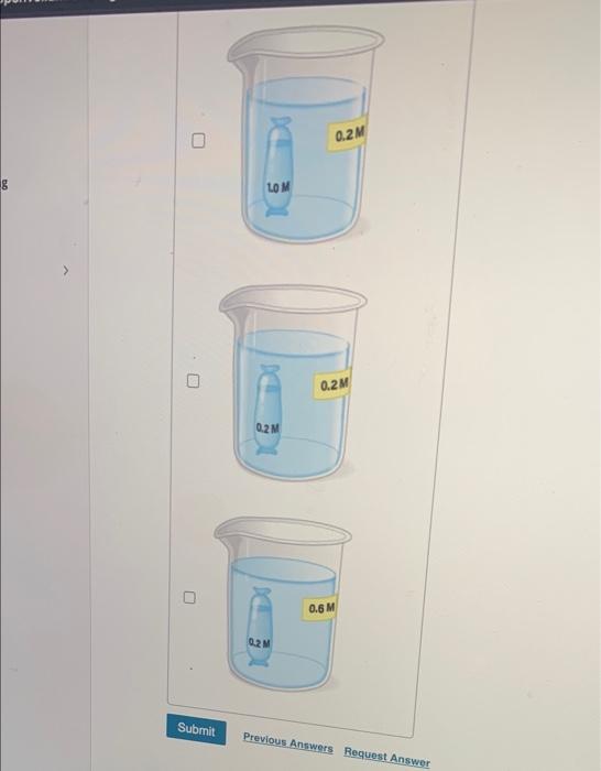 Solved Which beaker(s) contain(s) a solution that is | Chegg.com