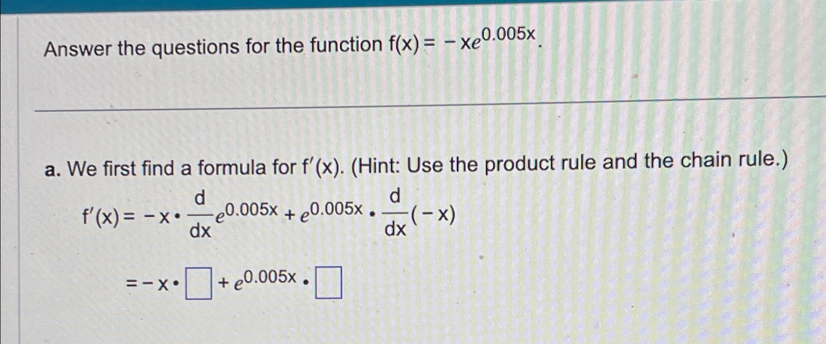 Solved Answer the questions for the function | Chegg.com