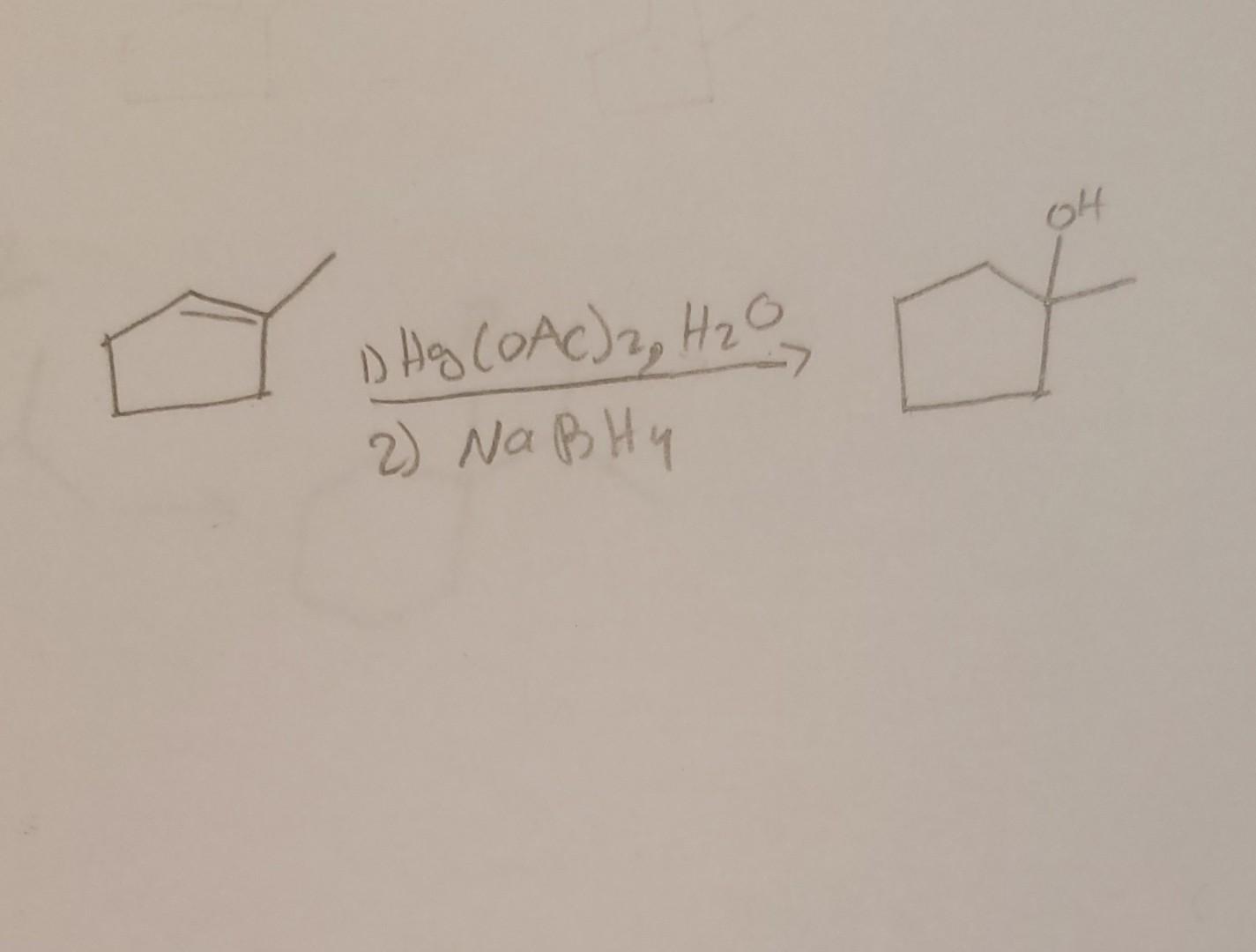 Solved propose a mechanism for the following reaction | Chegg.com