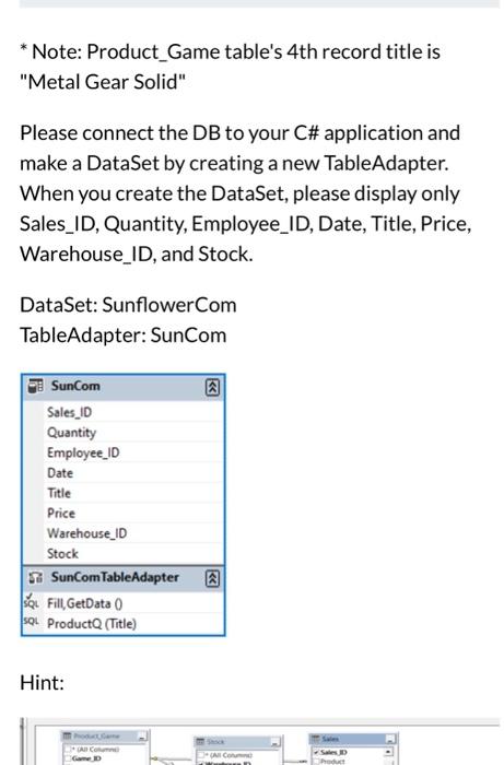 PLEASE USE visual studio c# windows form app (.net | Chegg.com