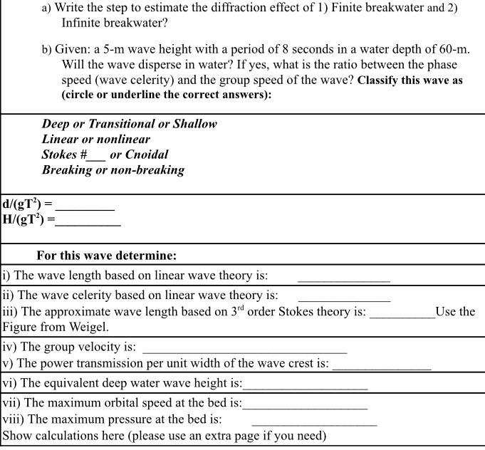 a) Write the step to estimate the diffraction effect | Chegg.com