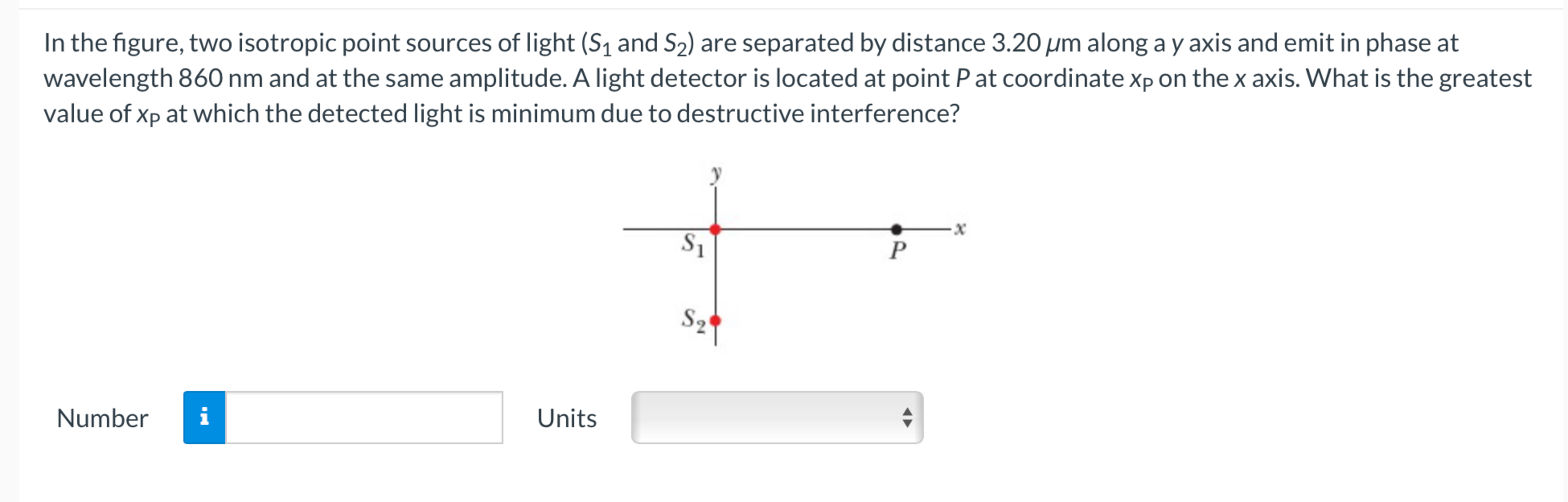 Solved In the figure, two isotropic point sources of light | Chegg.com