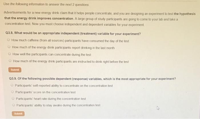 Solved Use the following information to answer the next | Chegg.com
