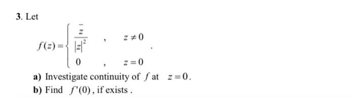 Solved Theory of Complex FunctionsPlease solve explanatory | Chegg.com