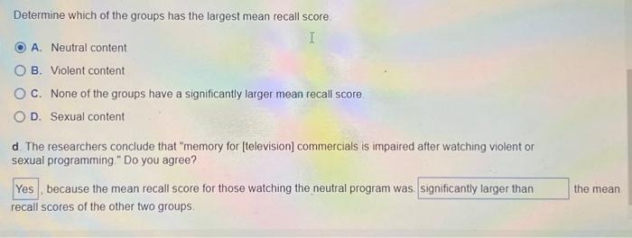 Solved a How many pairwise comparisons are made in this | Chegg.com
