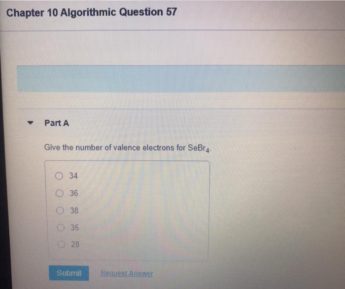Solved Chapter 10 Algorithmic Question 57 Part A Give the | Chegg.com