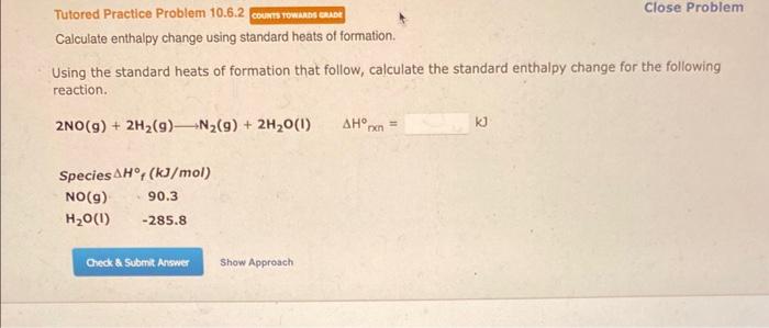 Solved Calculate enthalpy change using standard heats of | Chegg.com