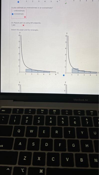 Solved (a) Estimate the area under the graph of f(x)=1/x | Chegg.com