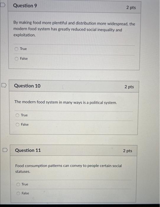 By making food more plentiful and distribution more | Chegg.com
