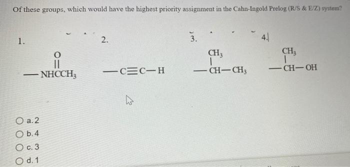 Solved Consider the following structures: CH В. Н.cCH, C. | Chegg.com