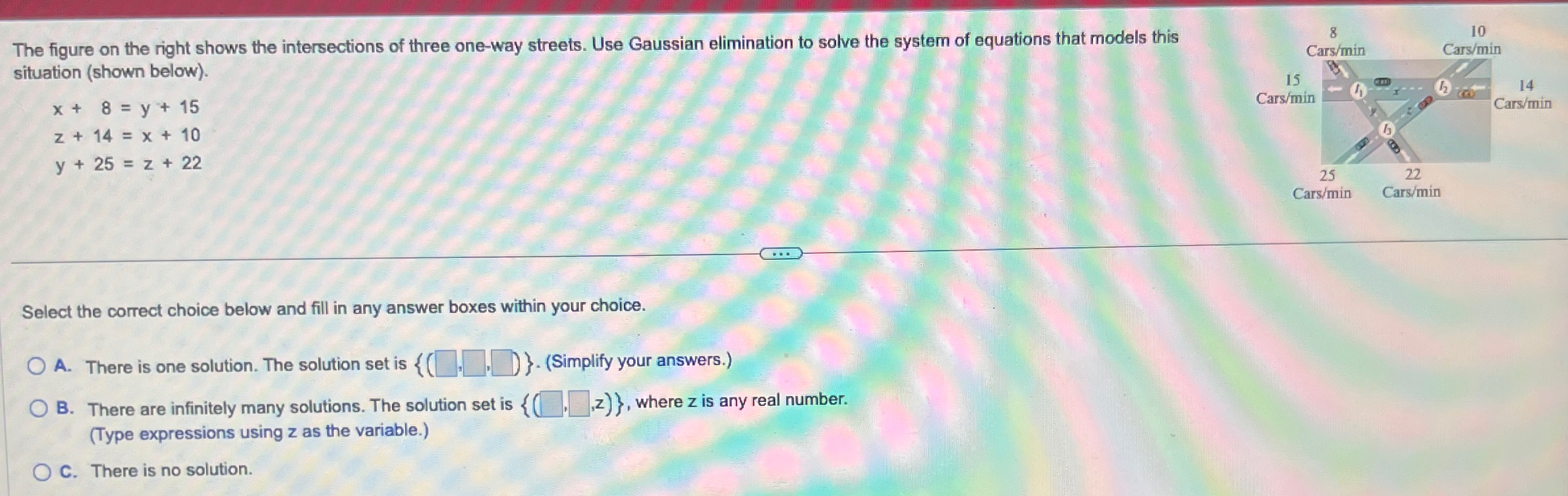 Solved The figure on the right shows the intersections of | Chegg.com