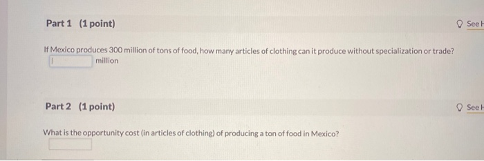 Solved e se 07 Question (2 points) These two graphs show the | Chegg.com