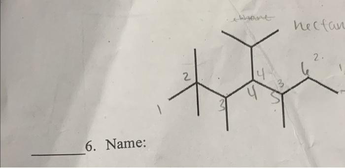 Solved WE hectan 2. 1 2 6. Name: | Chegg.com