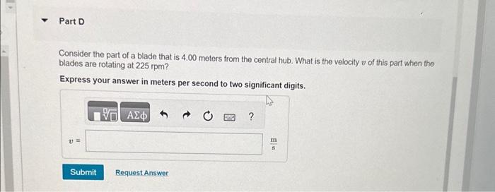 Solved Many problems involve only linear velocities, which | Chegg.com