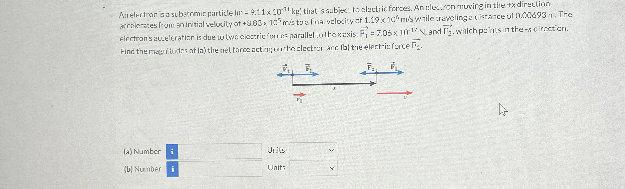 Solved An electron is a subatomic particle )=(9.11×10-31(kg) | Chegg.com