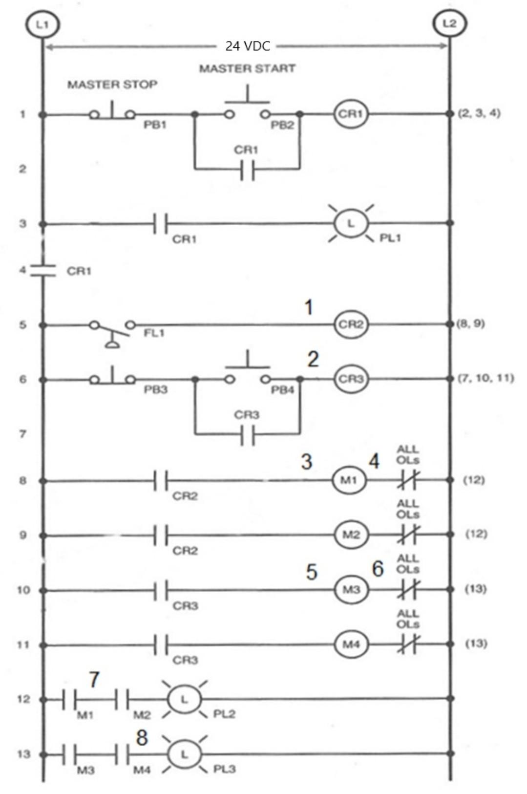 Solved If the control Circuit is working properly and PL1 | Chegg.com