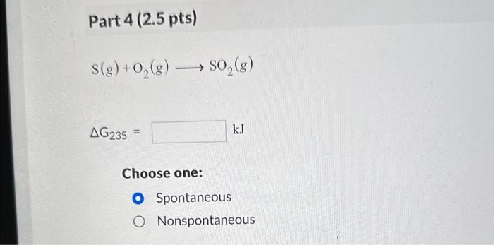 Solved For each part below, use the data below to calculate | Chegg.com