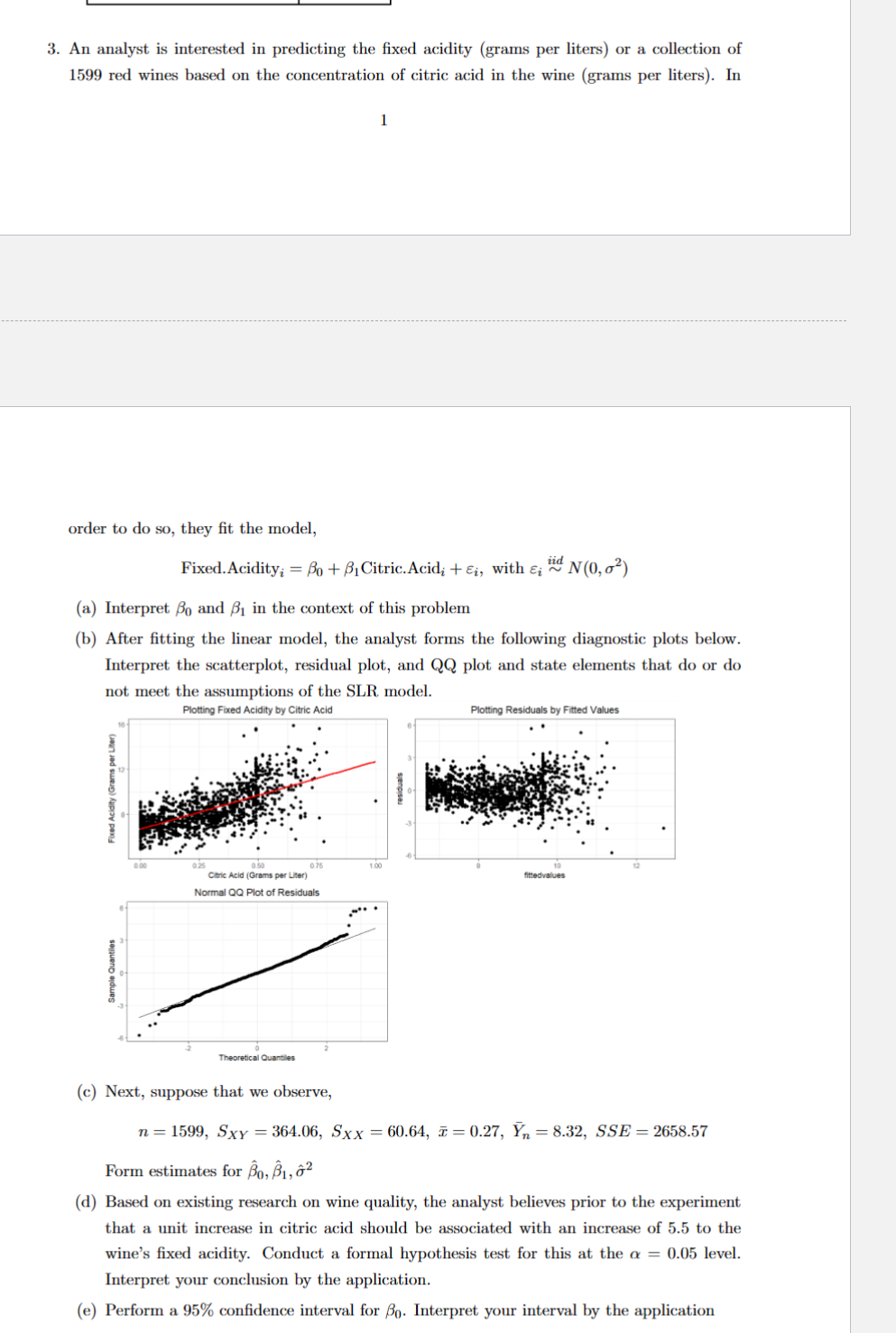 Solved order to do so, ﻿they fit the model, | Chegg.com