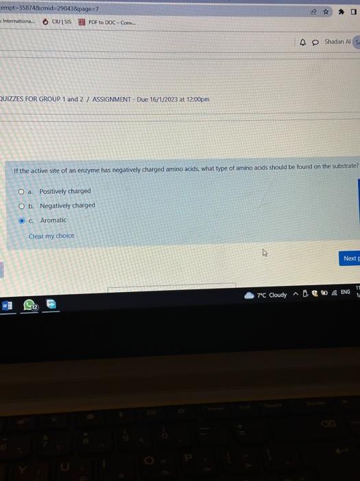 Solved QUIZZES FOR GROUP 1 and 2/ ASSIGNMENT - Due 16/1/2023 | Chegg.com