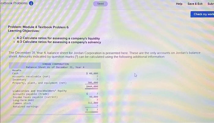 Solved Problem: Module 4 Textbook Problem 6 Learning | Chegg.com