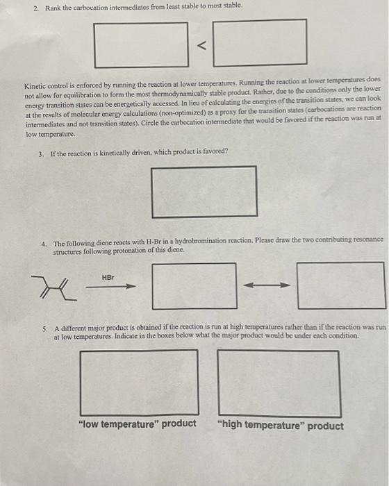 Solved DKinetic control is enforced by running the reaction | Chegg.com