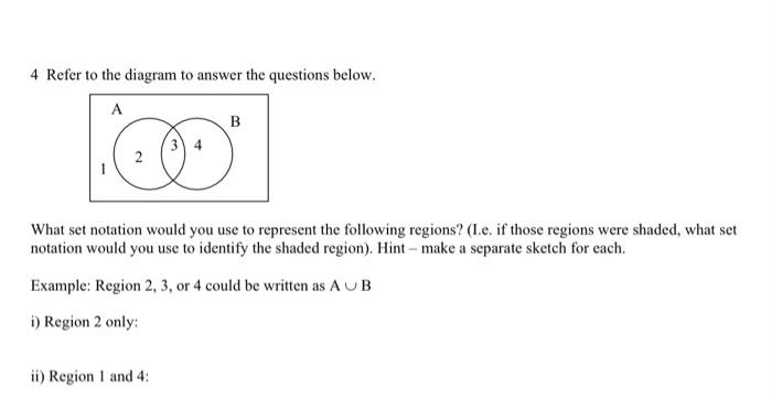Solved 4 Refer to the diagram to answer the questions below. | Chegg.com