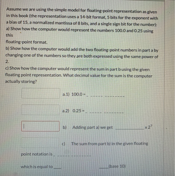 Solved Assume we are using the simple model for | Chegg.com