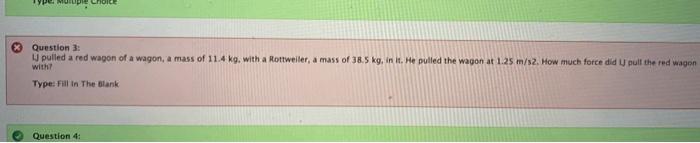 Solved Question 6: A person is pushing on a car with a force | Chegg.com