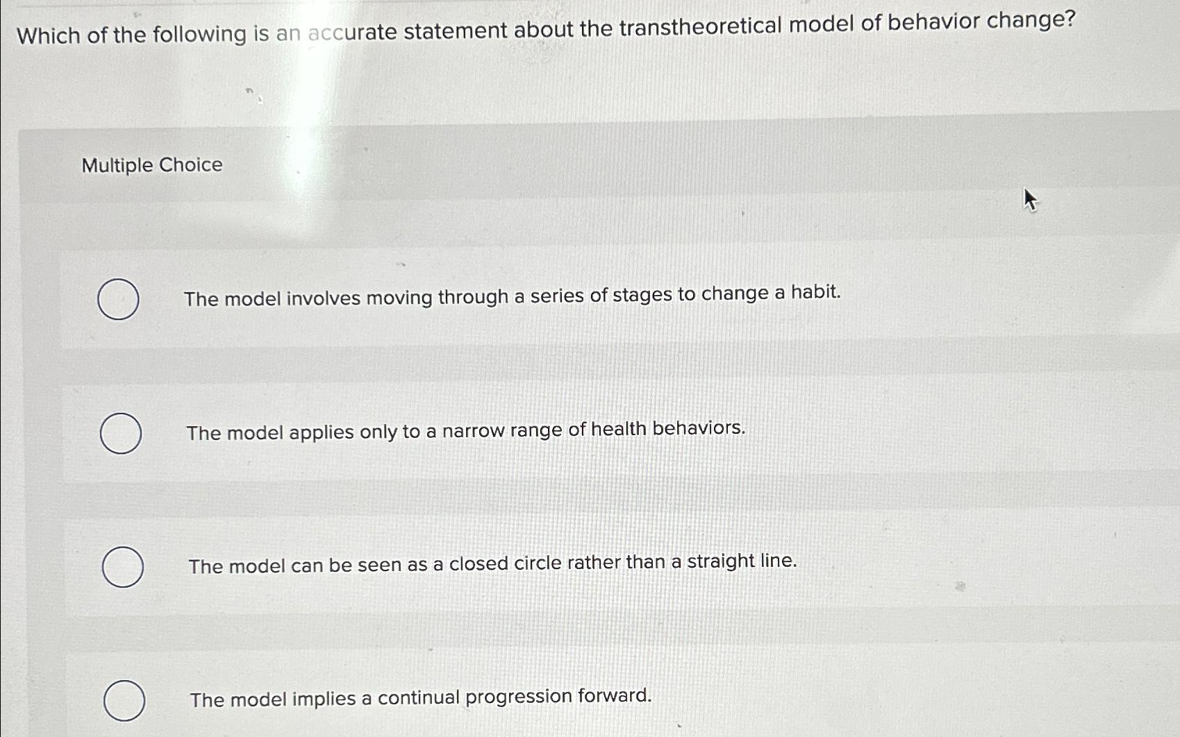 Solved Which of the following is an accurate statement about | Chegg.com