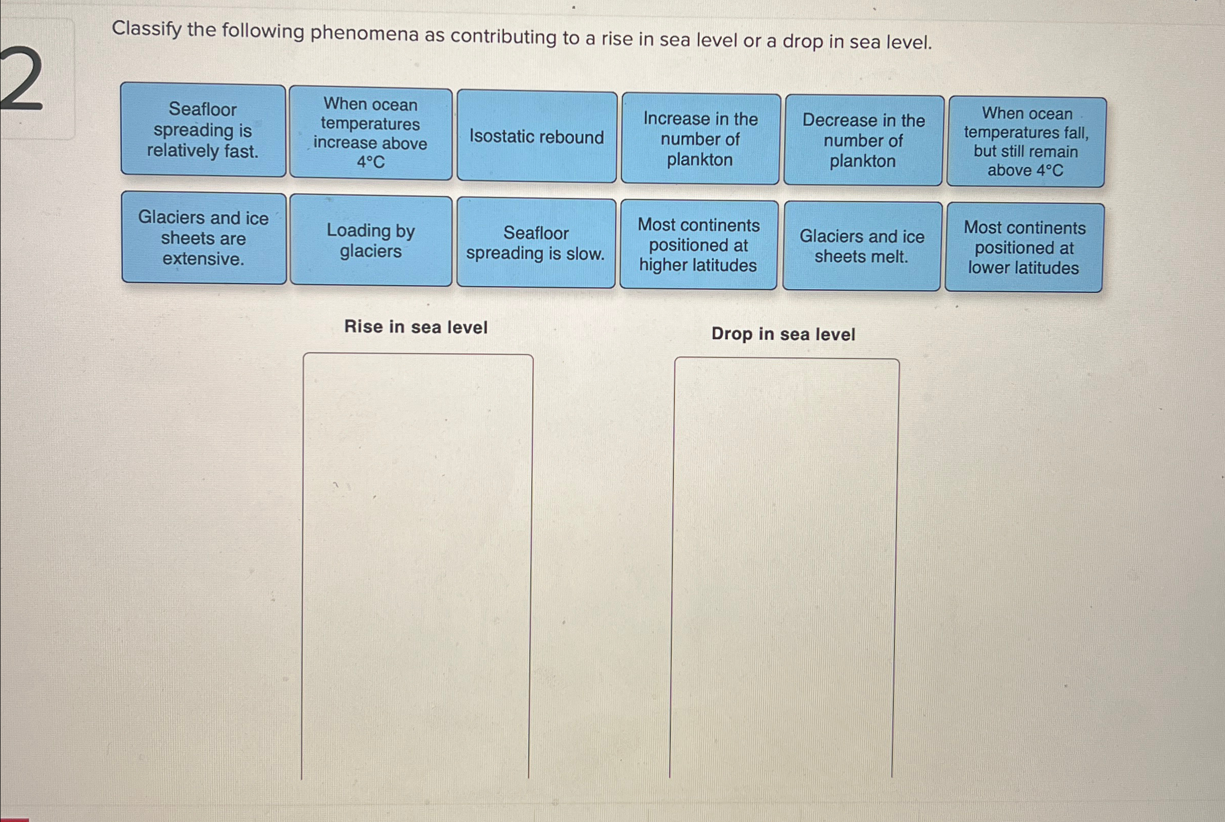 Solved Classify the following phenomena as contributing to a | Chegg.com