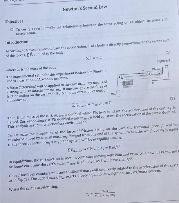 Solved UIC Physics Department Physics 141 Prelab Assignment | Chegg.com