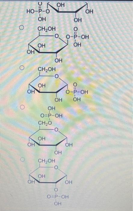 Solved a Choose the correct structure for the following | Chegg.com