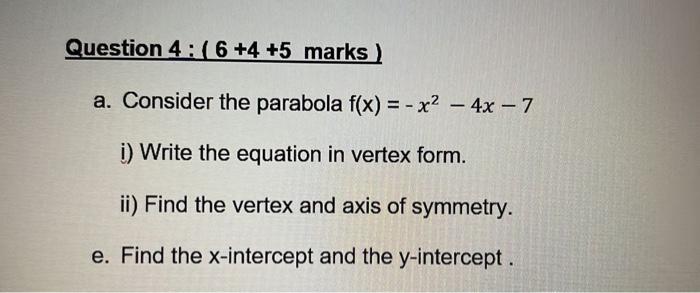 Solved a. Given f(x)=x2+4 and g(x)=x−5. Find (f∘g)(x) and | Chegg.com
