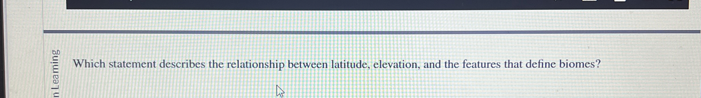 Solved Which statement describes the relationship between | Chegg.com