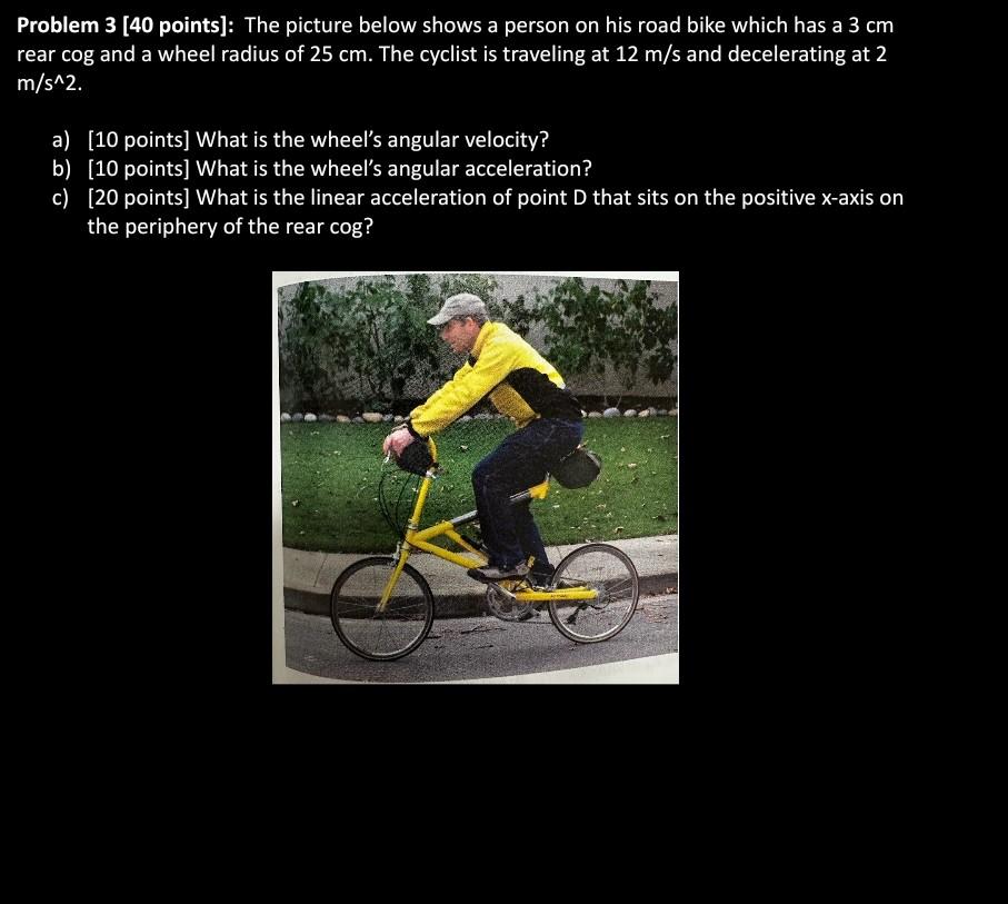 [Solved]: Problem 3 [40 points]: The picture below show