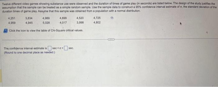Solved Twelve different video games showing substance use | Chegg.com