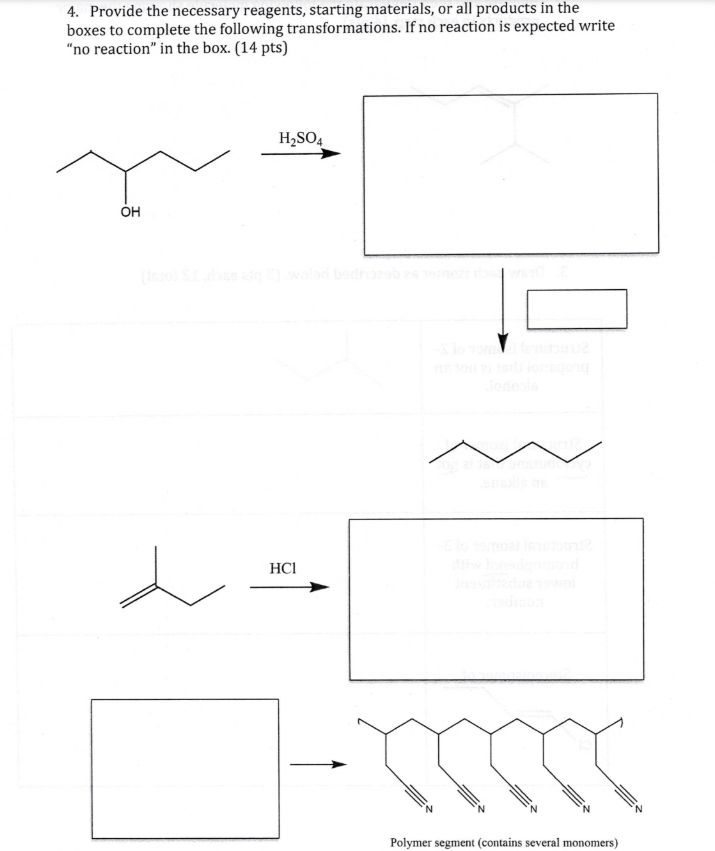 Solved Provide the necessary reagents, starting materials, | Chegg.com