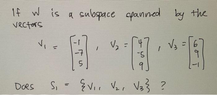Solved For linear algebra, what steps do I take to | Chegg.com
