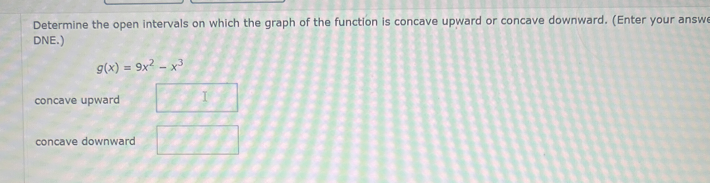 Solved Determine the open intervals on which the graph of | Chegg.com