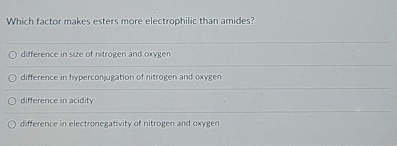 Solved What is the major product of the following | Chegg.com