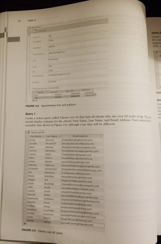 The Personal Trainer Database BO ASSIGNMENT 2: | Chegg.com